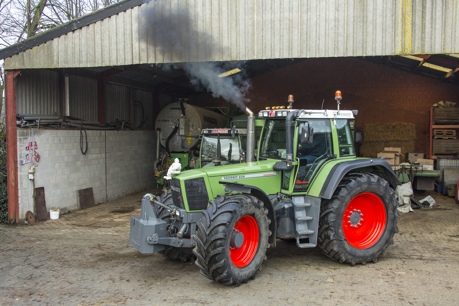 Mijn trekker: Fendt 824 Turboshift van Herman & Bart T'Seyen ...
